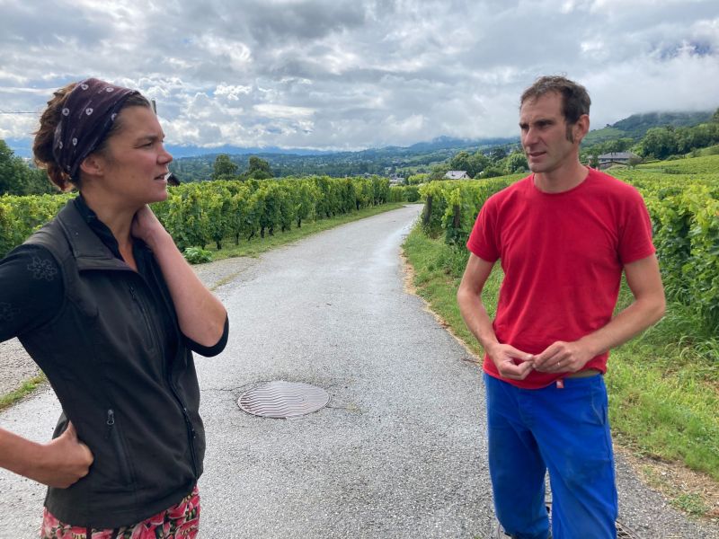 Camille and Mathieu Apffel Visit